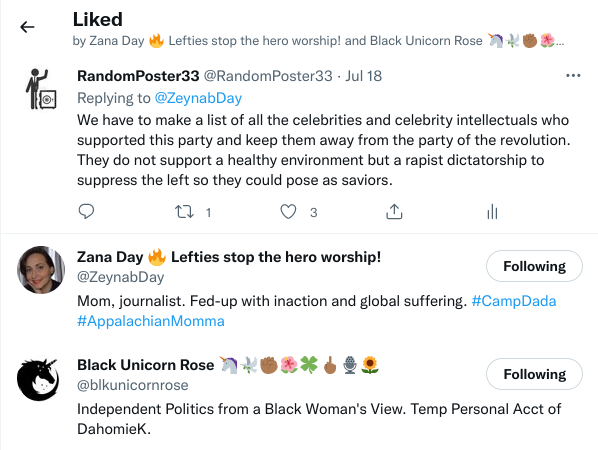 Zeynab Day, Former Executive Director of Movement for a People´s Party ...